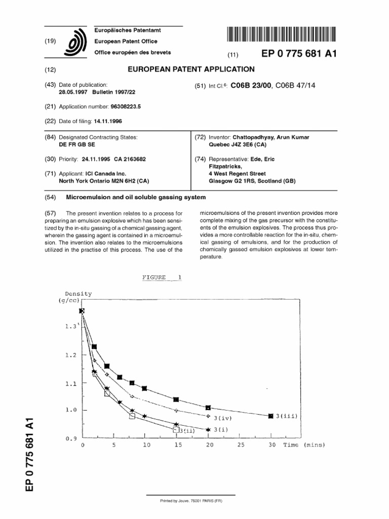 Study of Gassing Agents | PDF | Emulsion | Surfactant