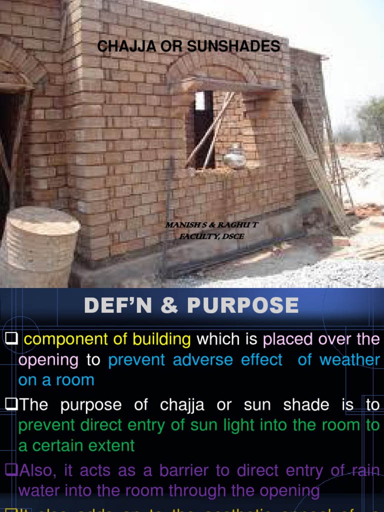 Chajja | PDF | Wall | Art Media