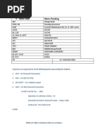 Finacle Menu | PDF | Business