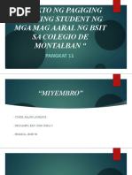 Epekto NG Pagtatrabaho Sa Pag-Aaral NG Mga Mag-Aaral Na Kolehiyo | PDF