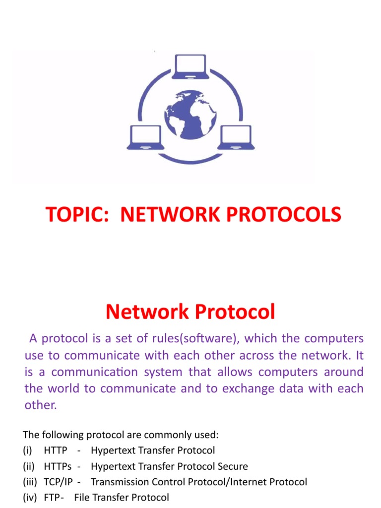 Network Protocols | PDF | Hypertext Transfer Protocol | File Transfer Protocol