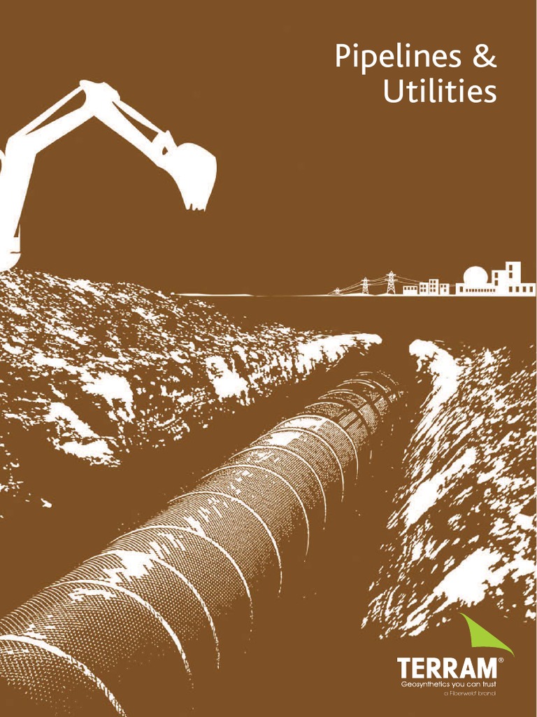 TERRAM For Pipeline and Utilities | PDF | Pipe (Fluid Conveyance) | Wire