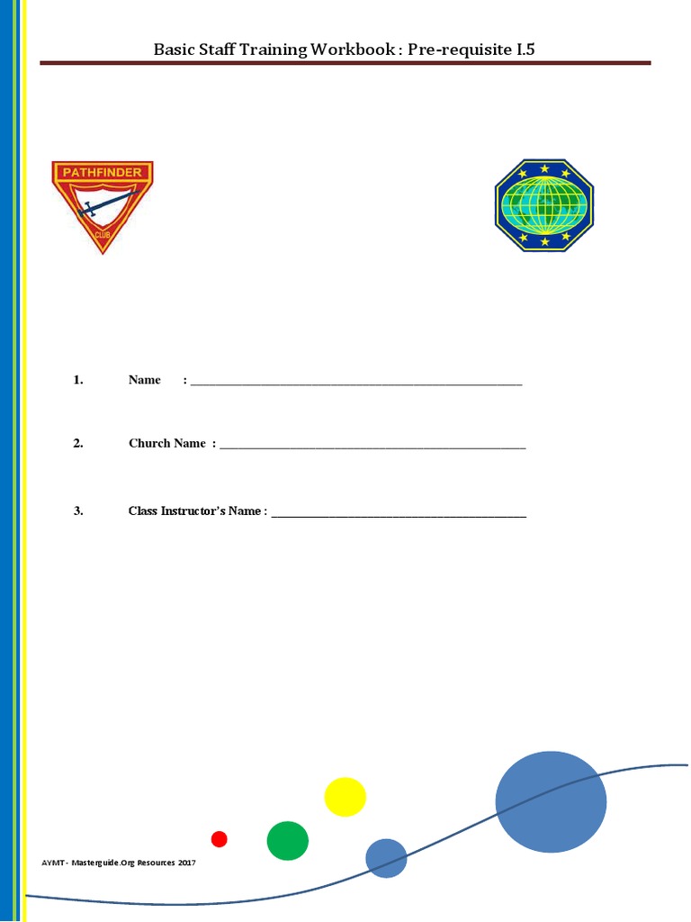 Basic Staff Training Workbook I.5 | PDF | Career & Growth | Business