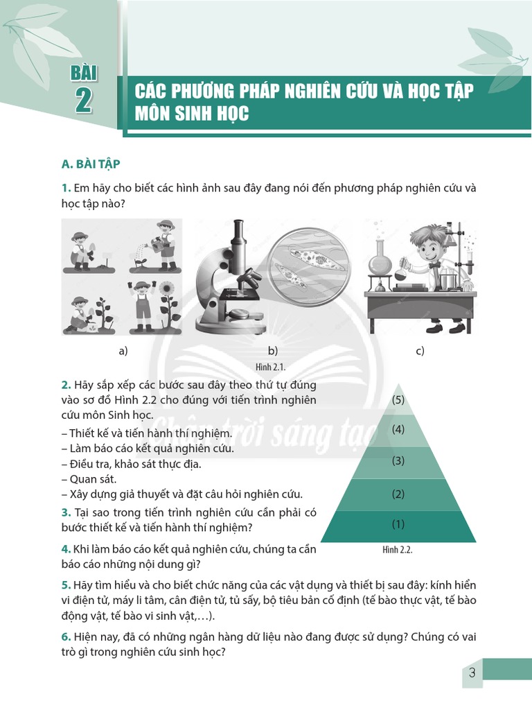 WM - SBT Sinh Hoc 10 Bai Mau (CTST) | PDF