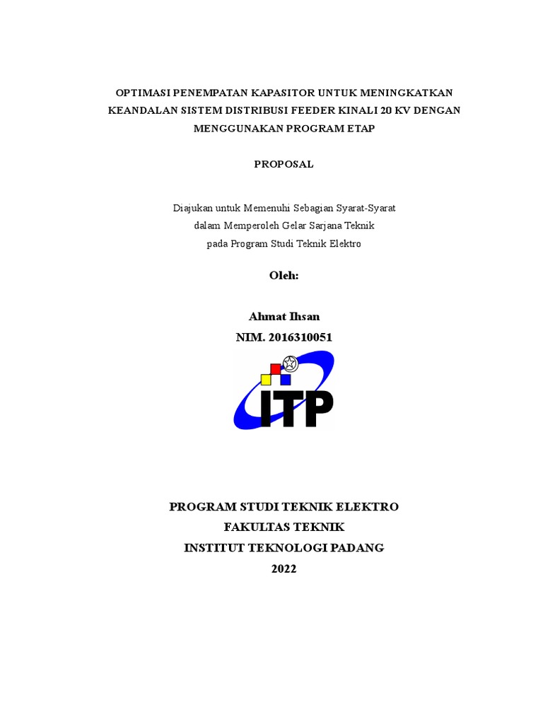 Proposal Bab 1-3 OK | PDF