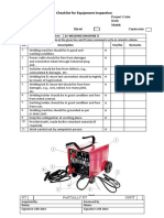 Portable Grinder-Pre Inspection Checklist | PDF | Personal Protective ...