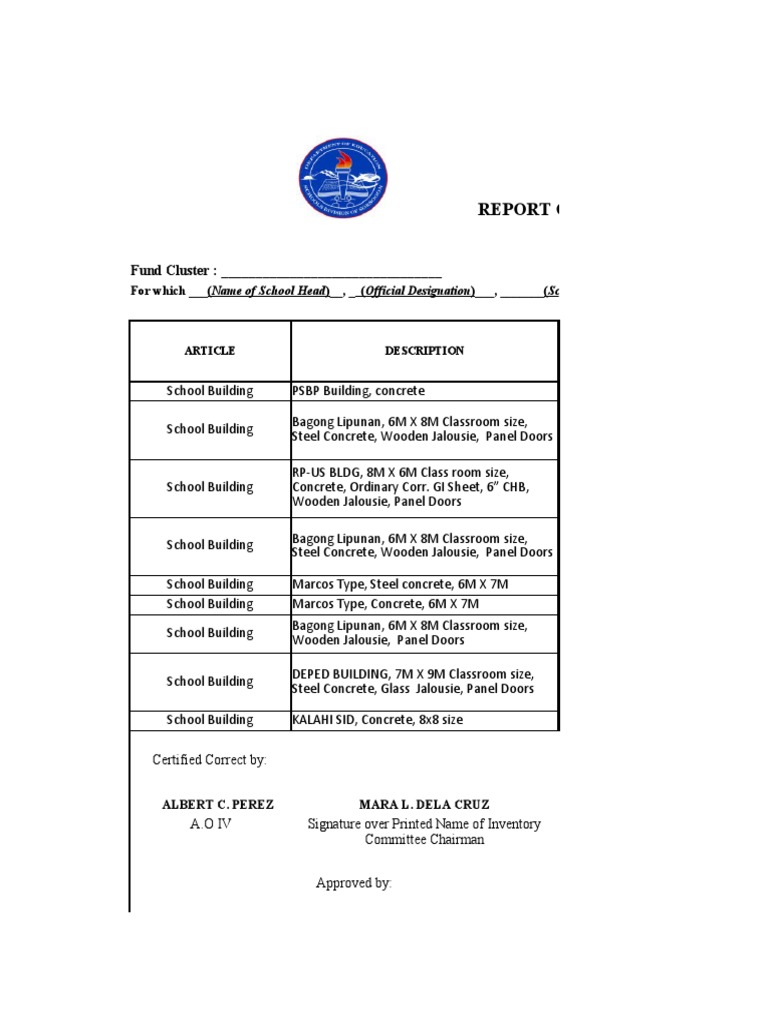 Sample Ppe and Property Card | PDF