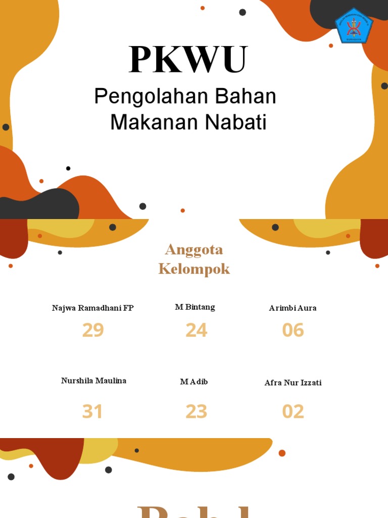 Proposal Pkwu Brownis | PDF