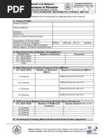 Pre - Observation Info Form | PDF | Teaching Method | Teachers