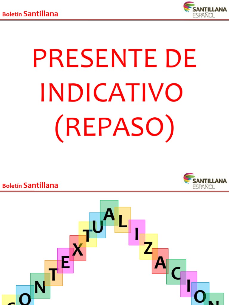 Verbos Repaso Presente Indicativo | PDF