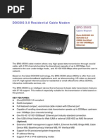 Spectrum D3.1 EMTA Data Sheet | PDF | Orthogonal Frequency Division ...