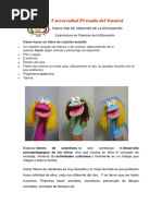 Molde de Títere de Media | PDF