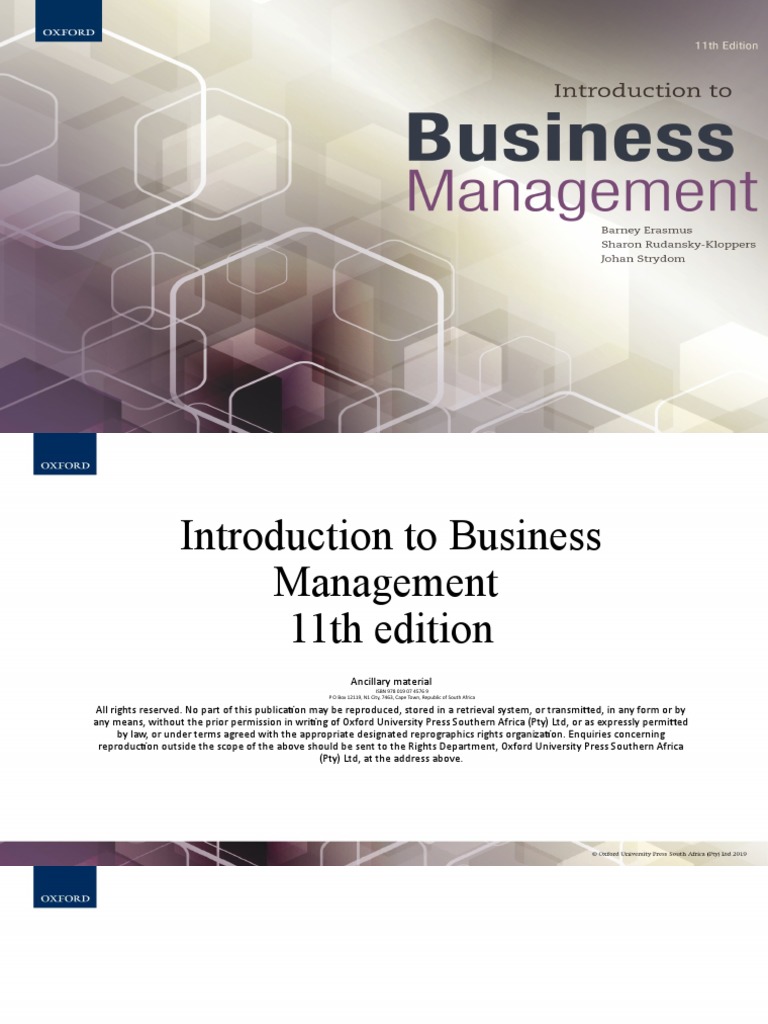 Introduction to Business Management | PDF | Resource | Economic System