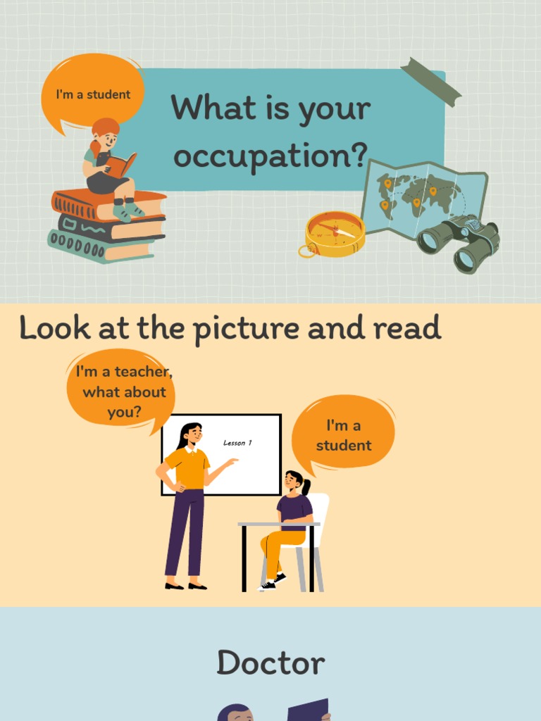 What Is Your Occupation | PDF