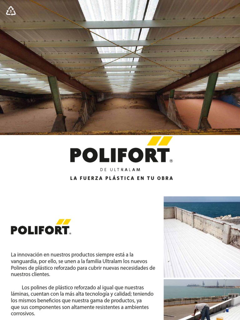 Polines de Plástico POLIFORT: Innovación y Resistencia | PDF | Materiales