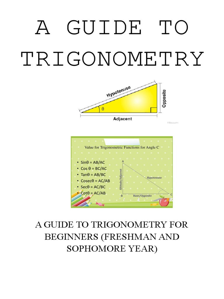 High School Trigonometry Guide | PDF | Trigonometry | Trigonometric ...