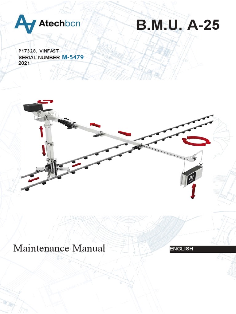 B.M.U. A-25: Maintenance Manual | PDF | Machines | Bearing (Mechanical)