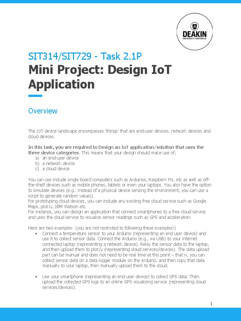 Designing an IoT Application Incorporating End-User, Network, and Cloud ...