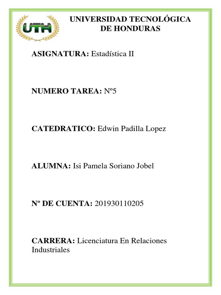 Tarea Modulo #5 | PDF