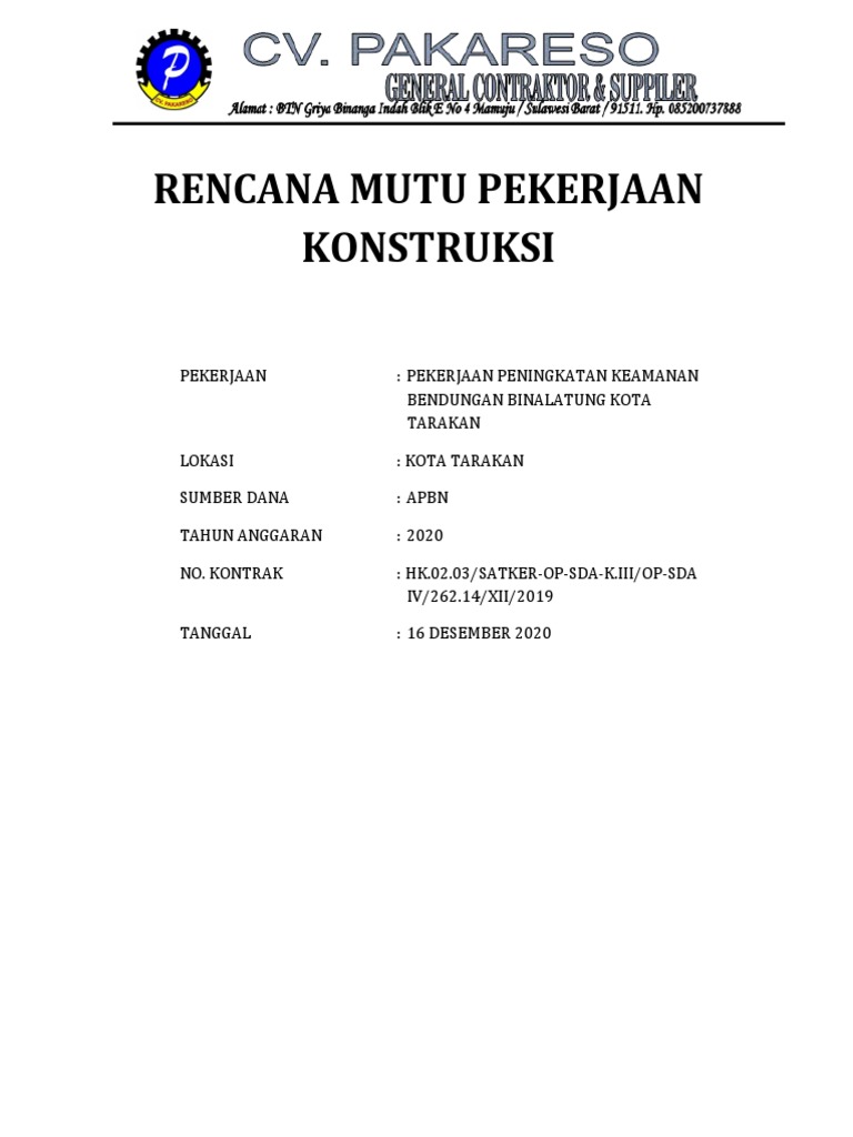 Contoh RMPK | PDF