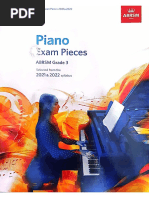ABRSM Grade 3 2023-24 Piano 2023 & 2024 | PDF