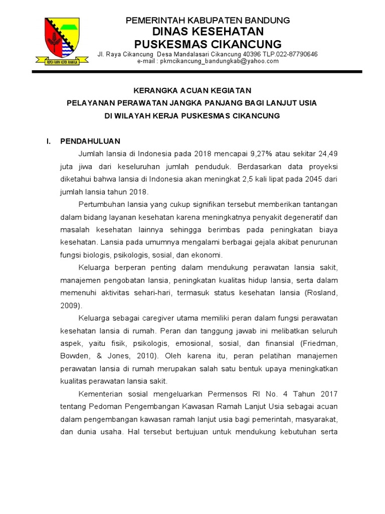 Kak PJP Lansia | PDF | Pengembangan Diri