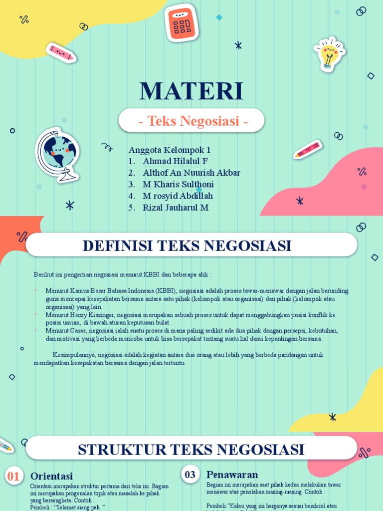 Negosiasi PPT Fixx | PDF