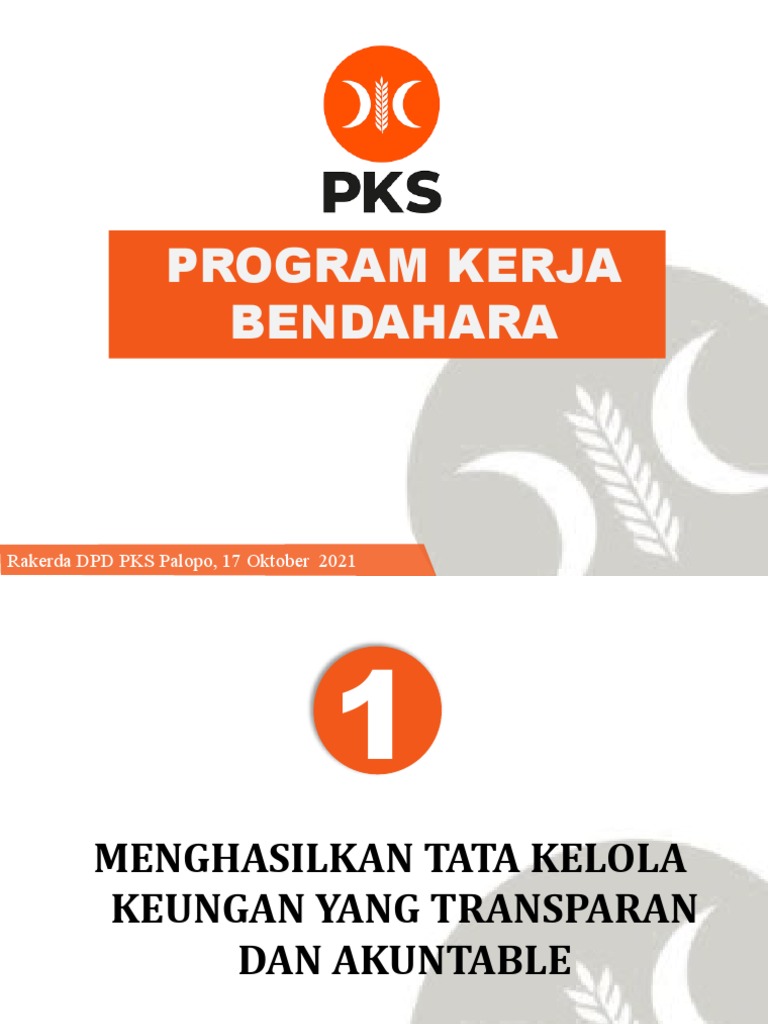 Program Kerja Bendahara | PDF