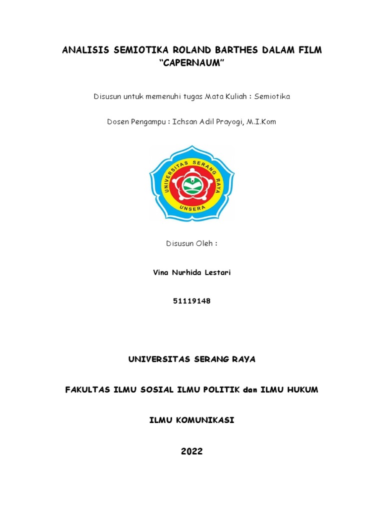 Analisis Semiotika | PDF | Fiksi Umum