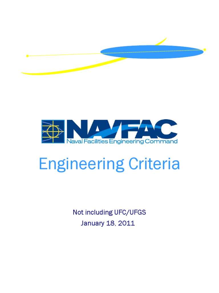 NAVFAC Engineering Criteria Status | PDF | Hvac | Water Heating