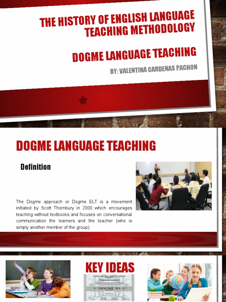 DOGME LANGUAGE TEACHING METHODOLOGY | PDF | Behavior Modification ...