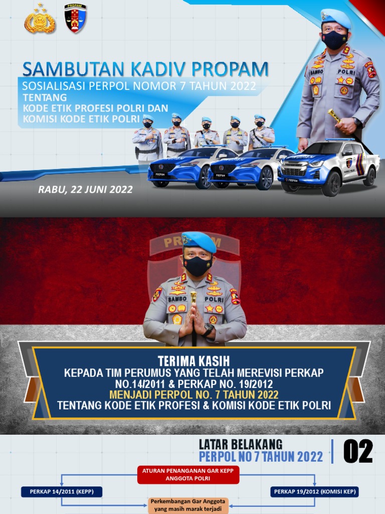 Perpol 7 Tahun 2022 | PDF