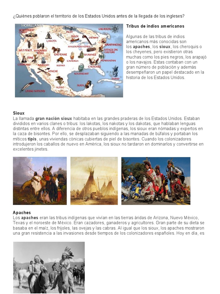 Indios Americanos | PDF | siux | apache
