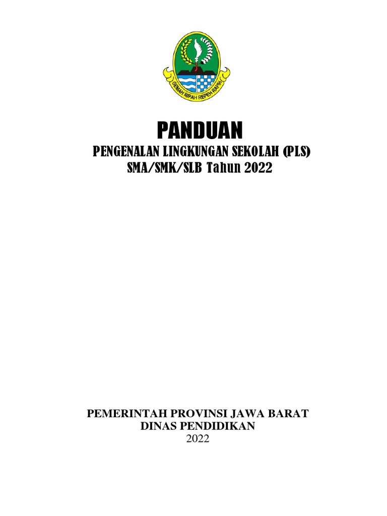 Panduan Pls Disdik Jawa Barat Edited Pdf