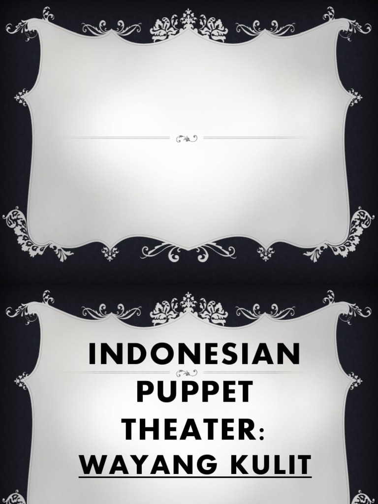 wayang kulit | PDF