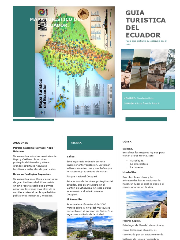 Guia Turistica | PDF | Ecuador | Geografía