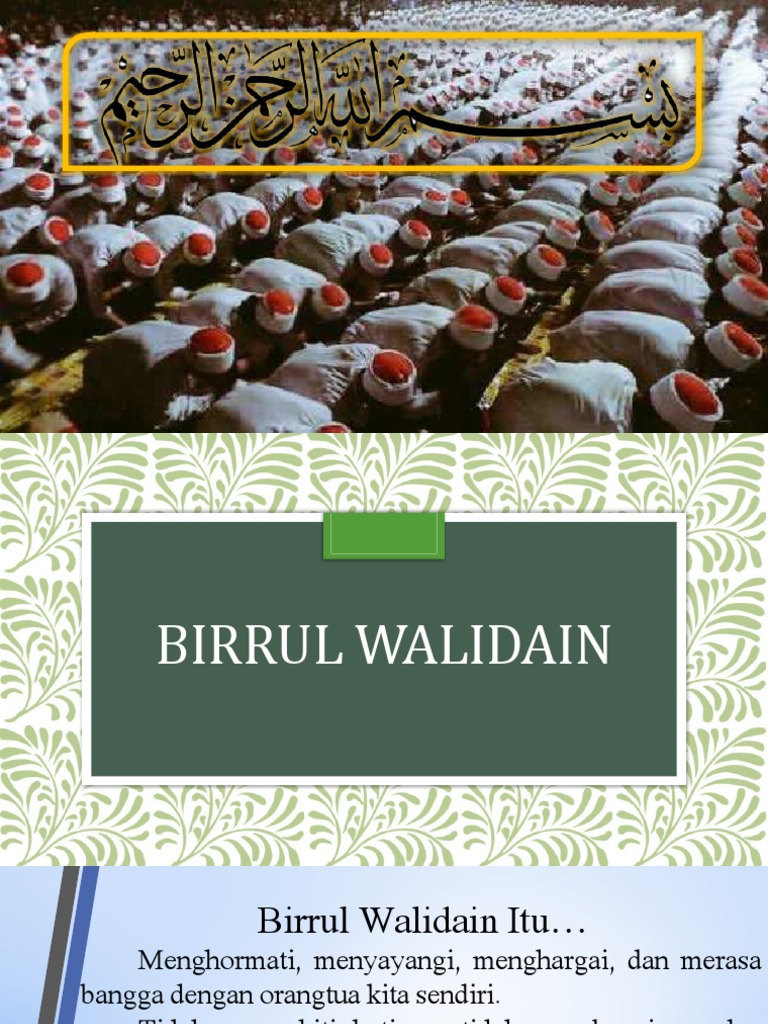 Birrul Walidain | PDF