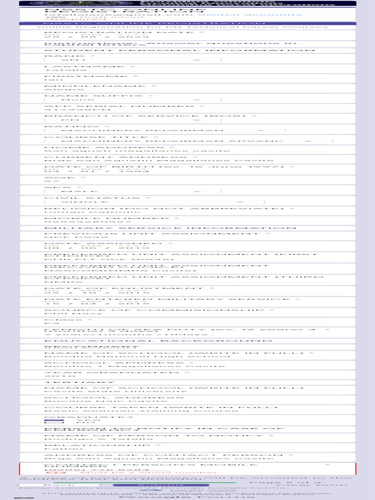 Application Form | PDF