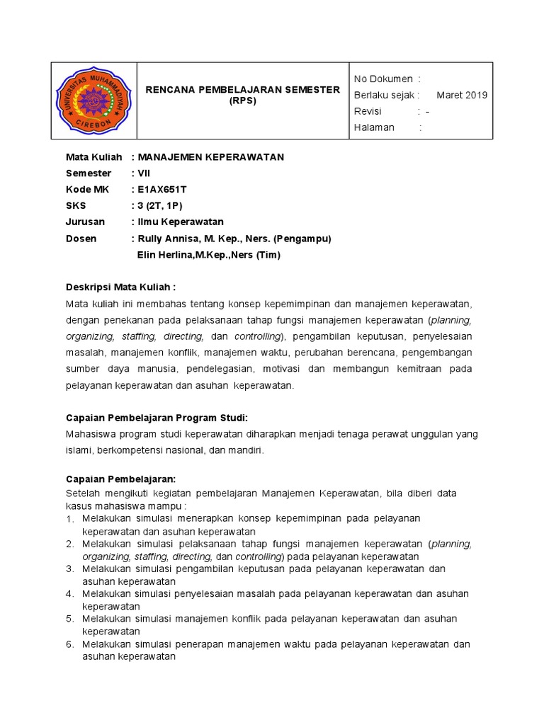RPS Man Kep New | PDF