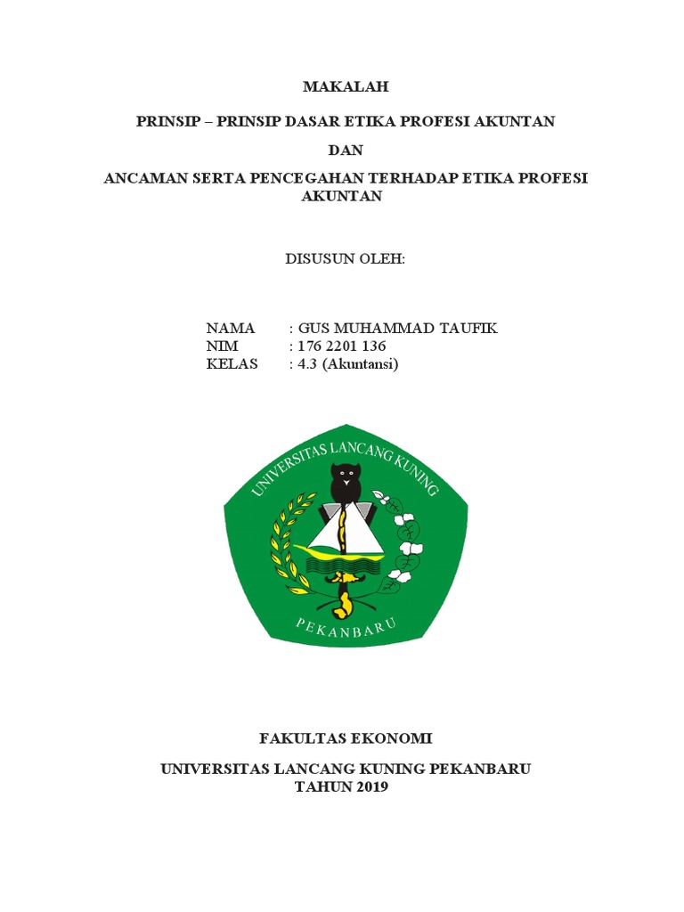 Etika Profesi | PDF