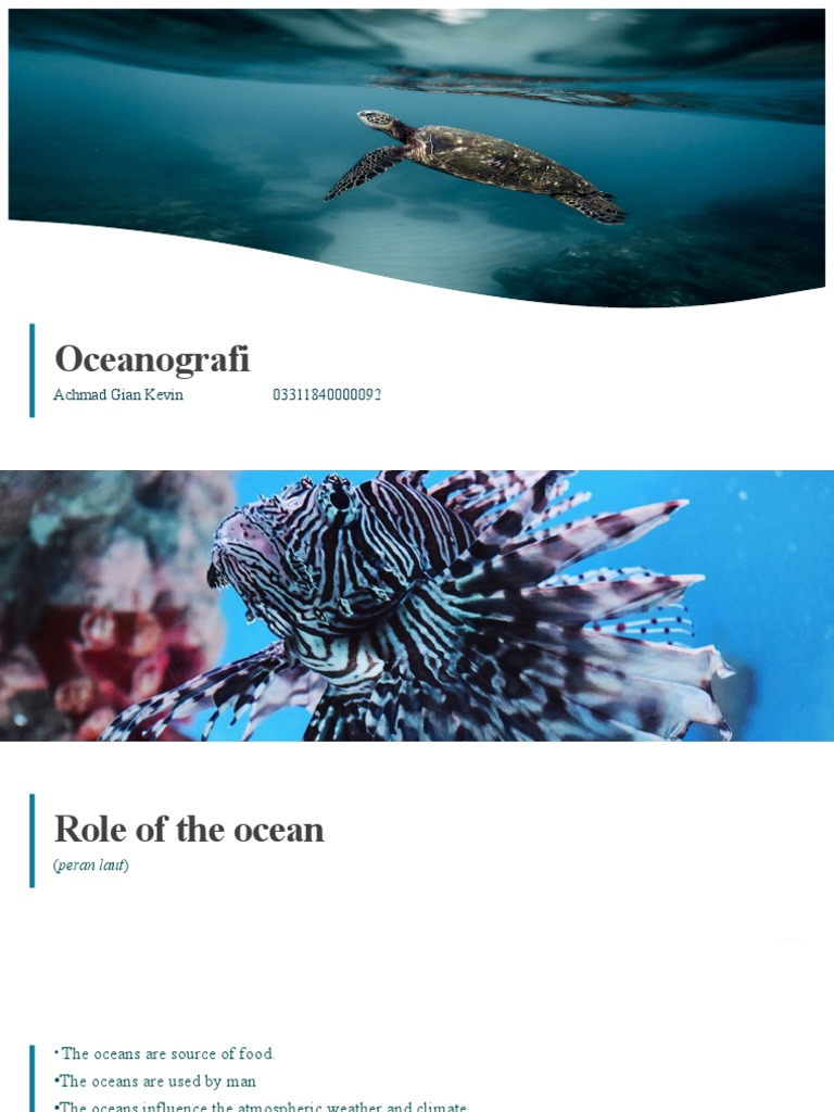 Oceanografi Pak Komsin | PDF | Perjalanan