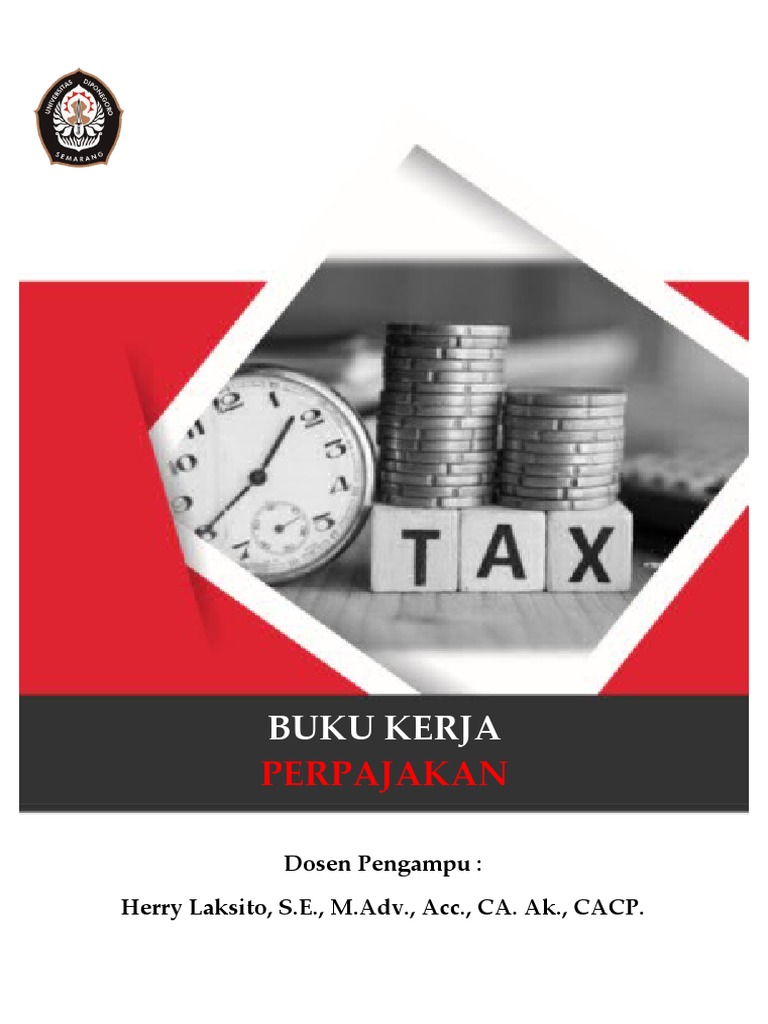 Buku Kerja Perpajakan Bab I - IV | PDF