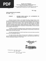 DENR Quality Policy PDF | PDF | Science & Mathematics | Wellness