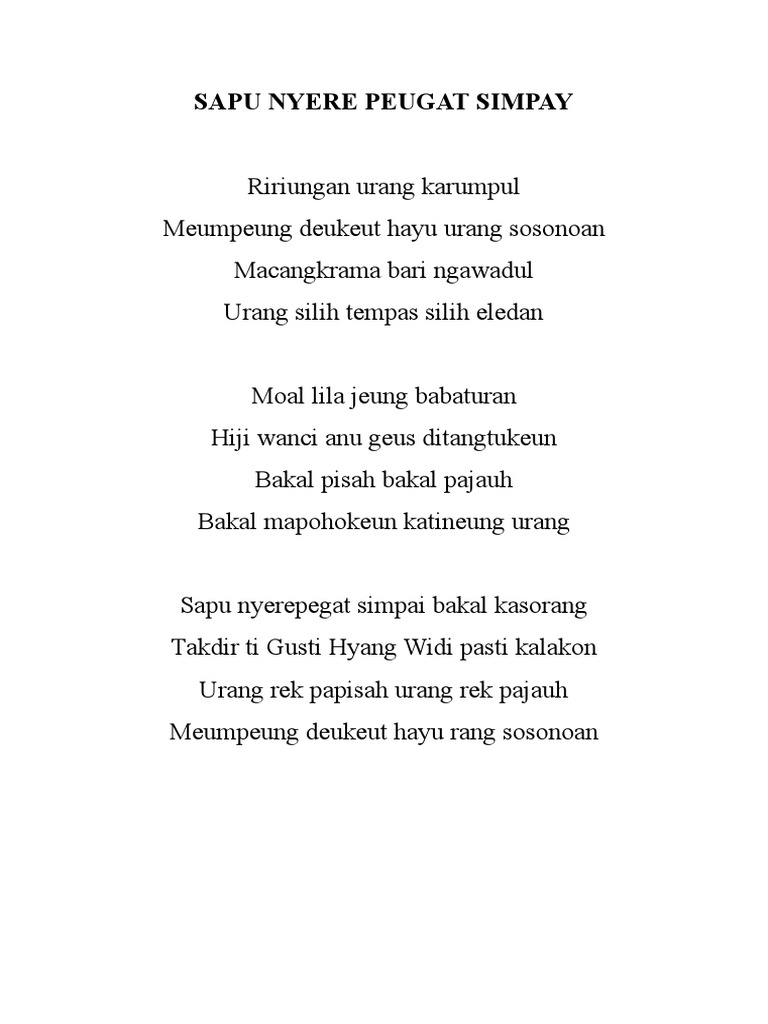 Lagu Lagu Perpisahan Pdf