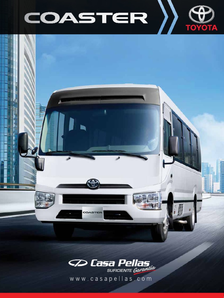 Txts Broch Toyota Coaster Bus | PDF