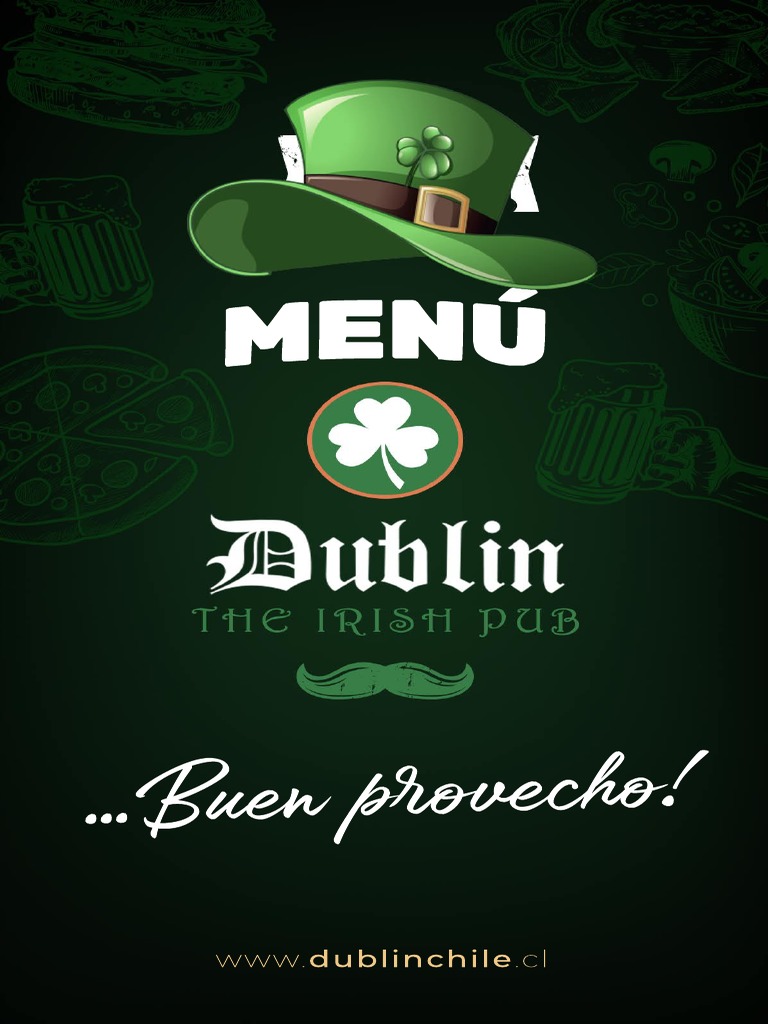 Menú del Irish Pub Dublín | PDF
