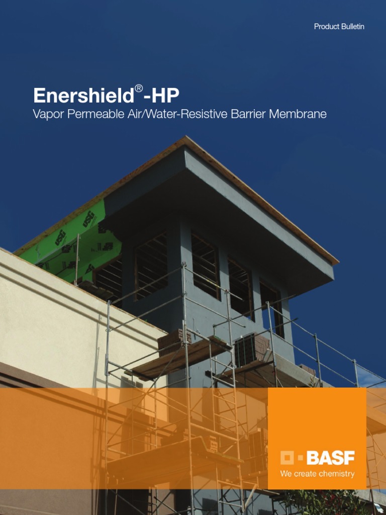 Enershield - HP: Vapor Permeable Air/Water-Resistive Barrier Membrane ...