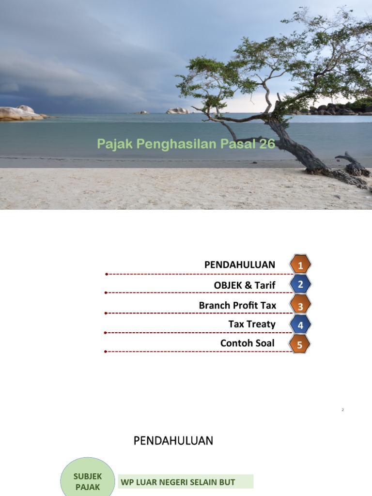 PPH Pasal 26 Bahan Ajar | PDF