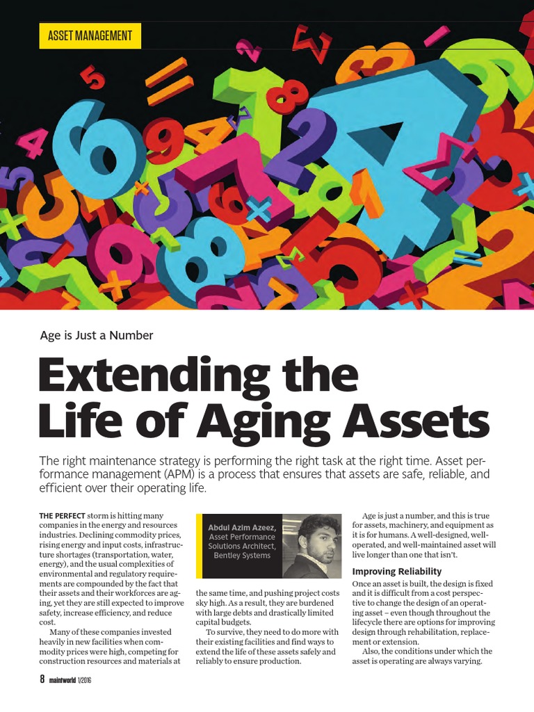 Extending The Life of Aging Assets: Asset Management | PDF ...