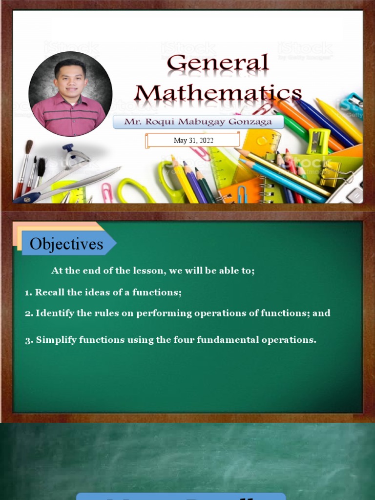 Teaching Demo | PDF | Function (Mathematics) | Variable (Mathematics)